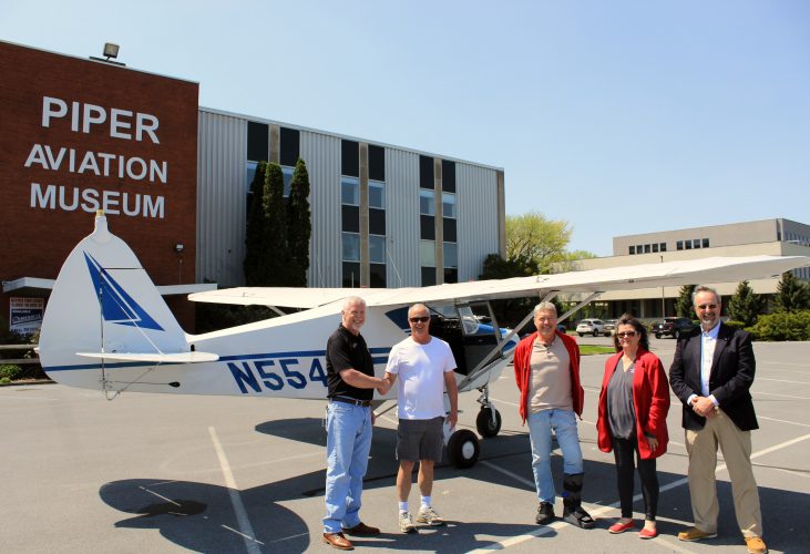 Piper Colt returns to factory, decades after first being built | News ...
